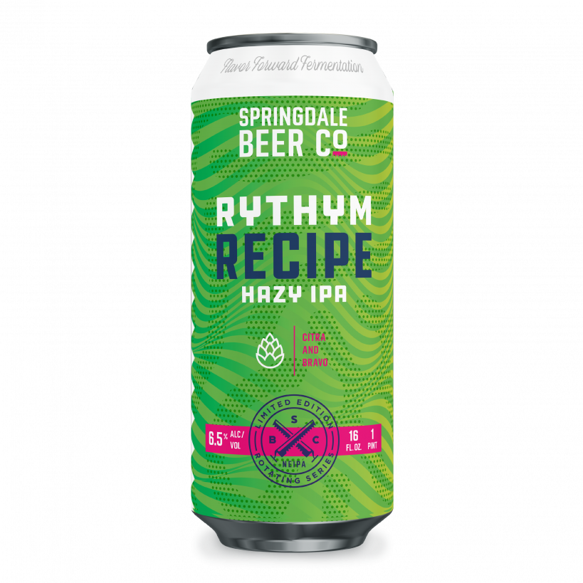 Rhythm Recipe | Springdale Beer Co - Framingham, MA